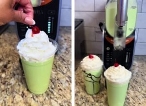 Ninja Slushie Shamrock Shake Recipe - 3 Minutes Need Only slushietales.com