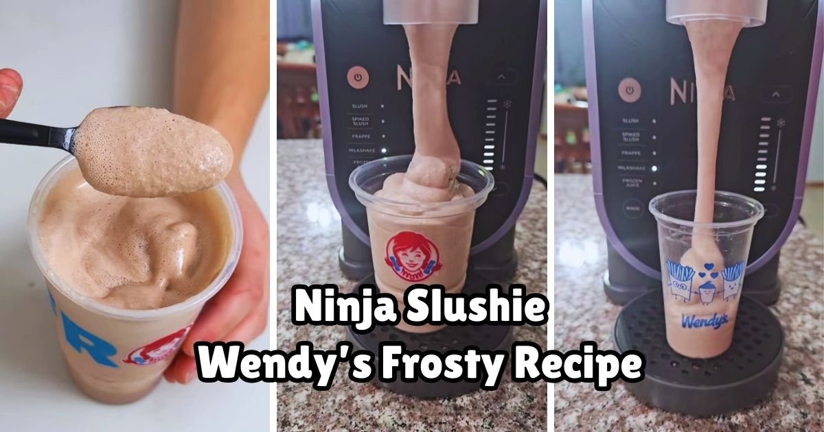 Ninja Slushie Wendy's Frosty Recipe - slushietales.com