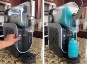 Ninja Slushie Blue Raspberry Recipe - slushietales.com