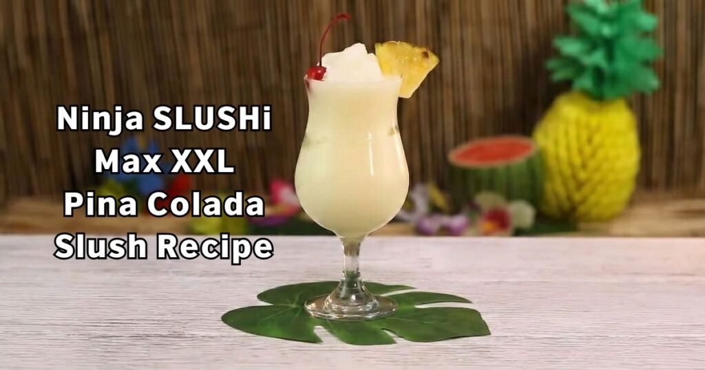 Ninja Slushie Dole Whip Recipe - slushietales.com